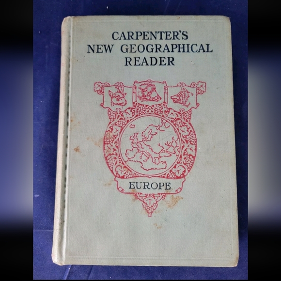 Vintage | Other | Antique Vintage 922 Carpenters New Geographical ...